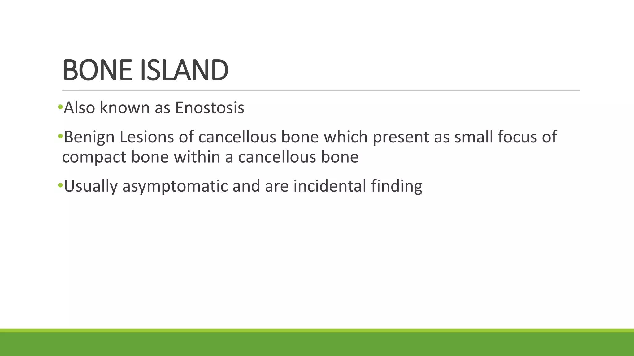 Benign bone forming tumors | PPTX | Bone and Joint Conditions ...