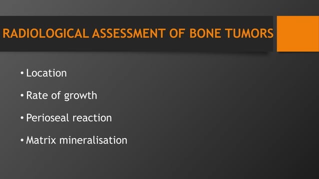 Benign bone tumors | PPT