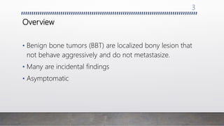 Benign bone tumors | PPT