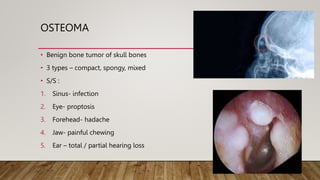 Benign bone tumors (Nutshell) | PPTX