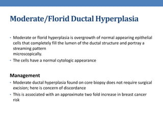 Benign breast disease | PPTX