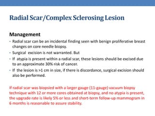 Benign breast disease | PPTX