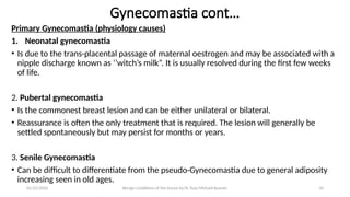 Benign breast conditions and related anatomy | PPTX