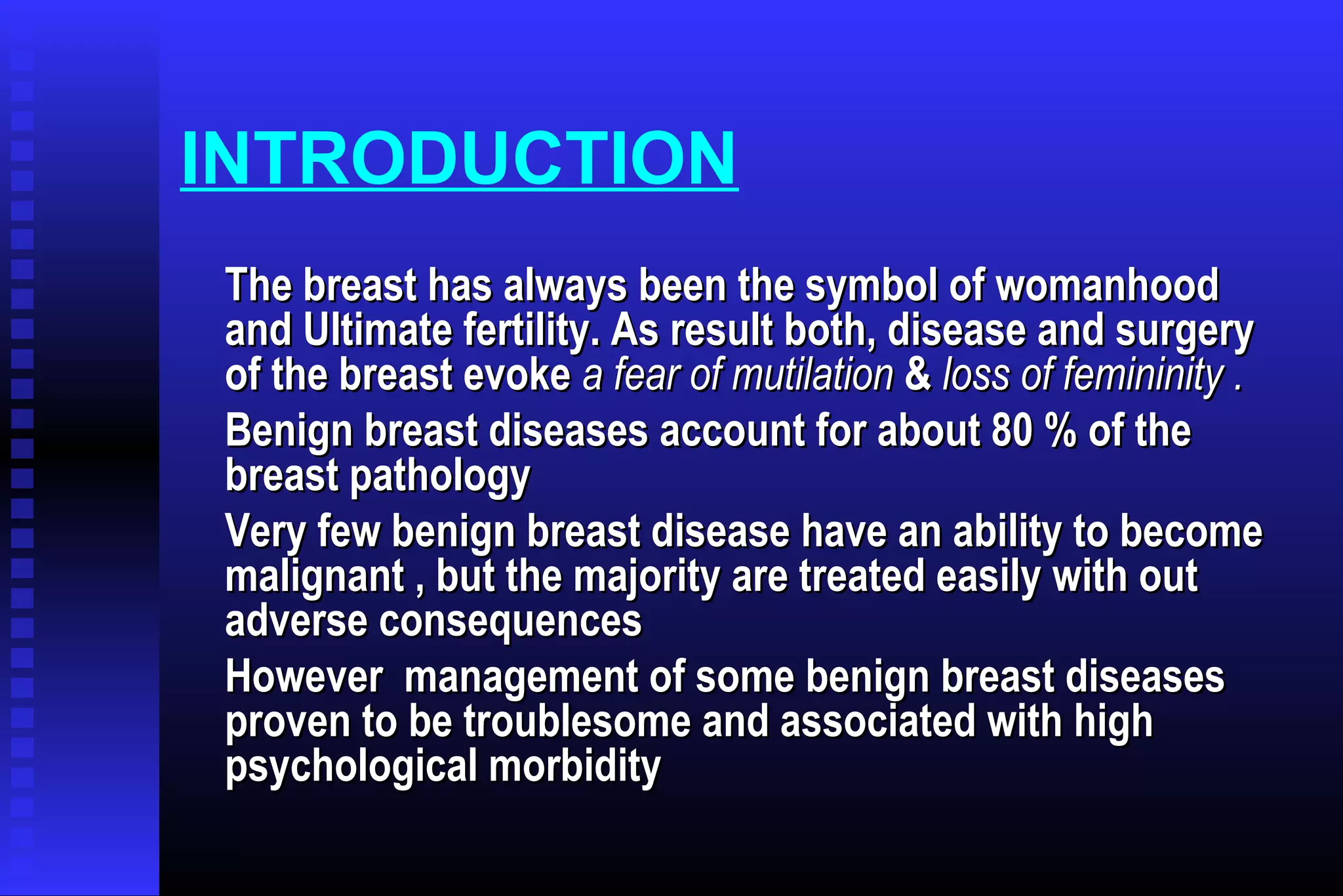 Benign breast disease | PPT