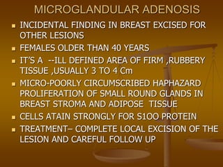 Benign breast disease | PPTX
