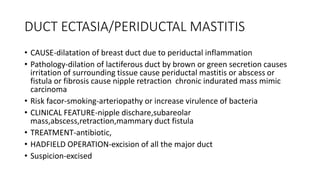 Benign breast disease | PPTX