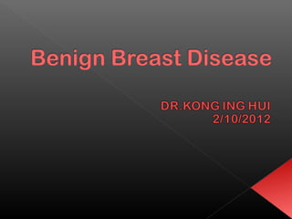 Anatomy and Diseases of the Breast | PPT