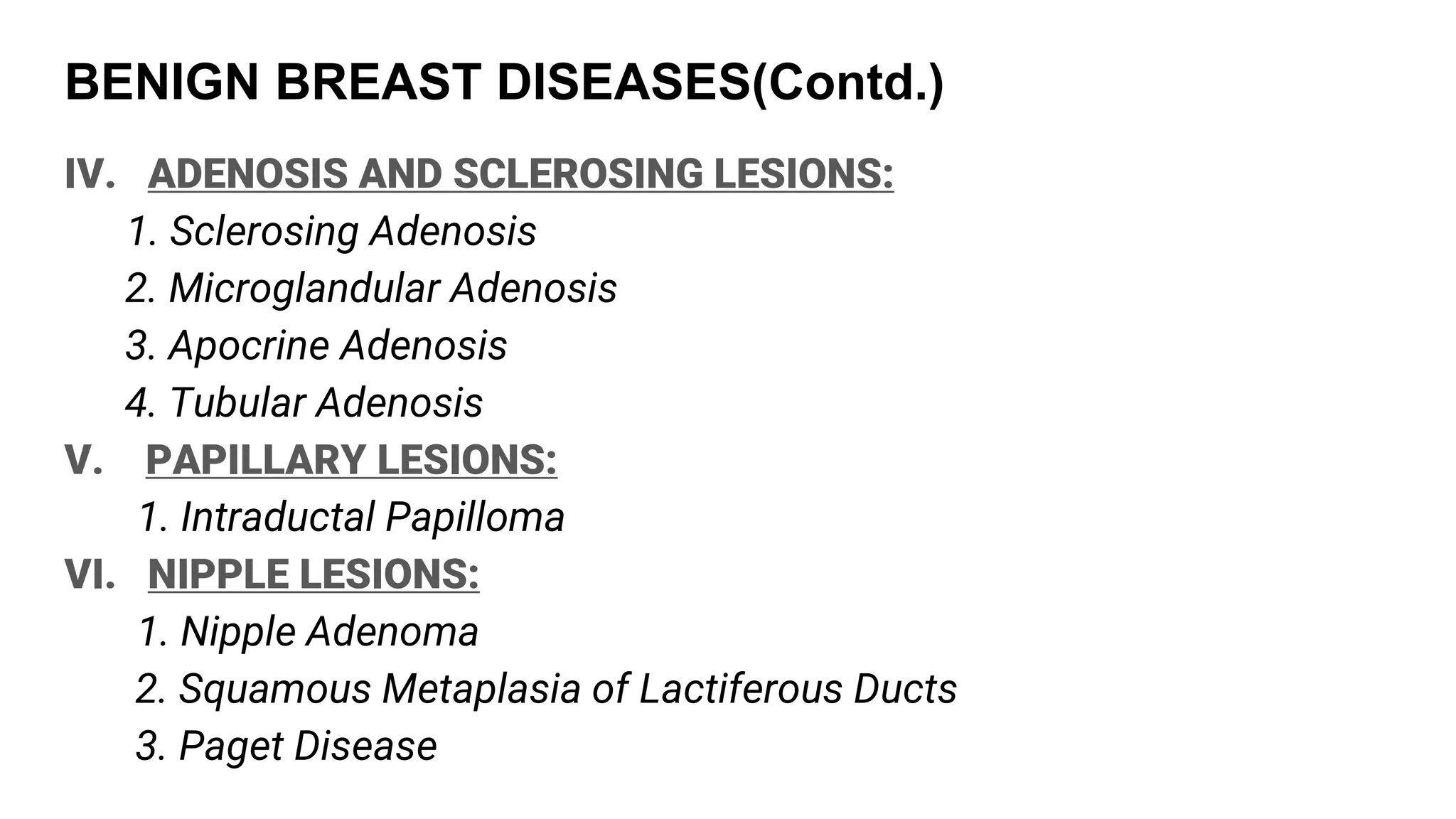 BENIGN BREAST DISEASES (PATHOLOGY).pptx