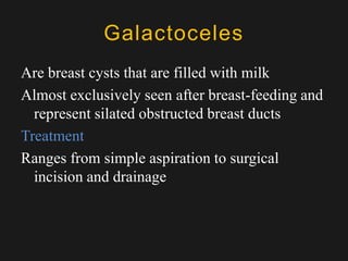 Benign breast disorders | PPTX