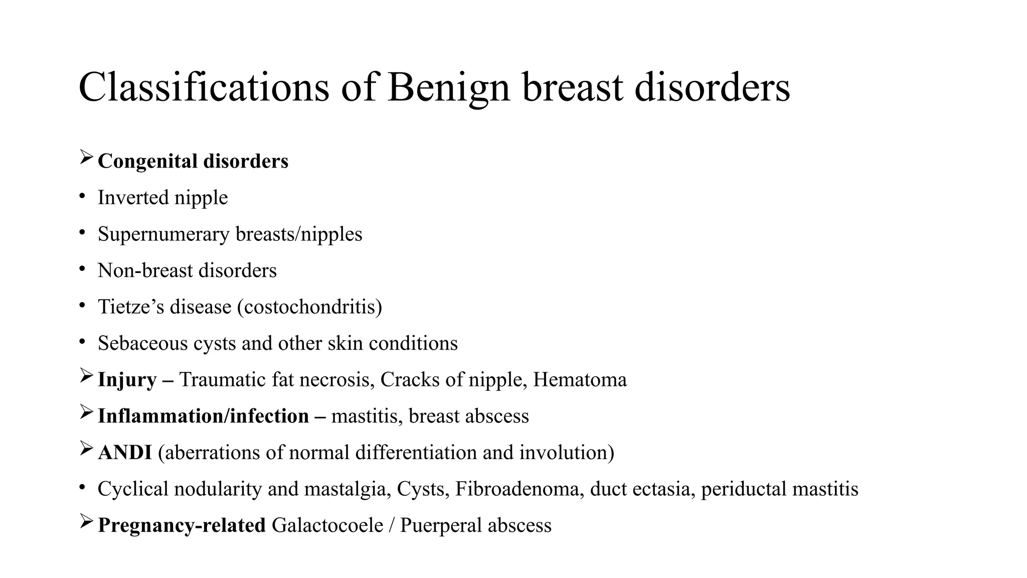 Benign Breast Disorders.pptx.knowledge attitude | PPTX