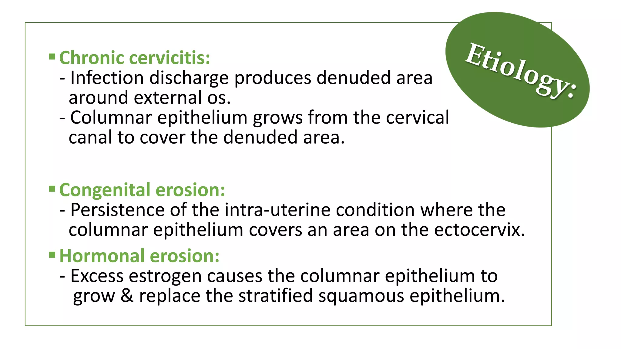 Benign Cervical Lesions | PPTX