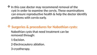 benign cervical lesions gynecology and obstetrics.pptx