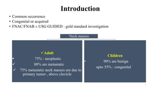Benign disease of neck | PPTX