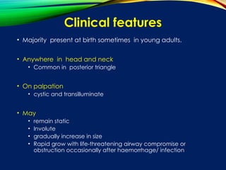 benign disease of neck and its management pptx | PPTX