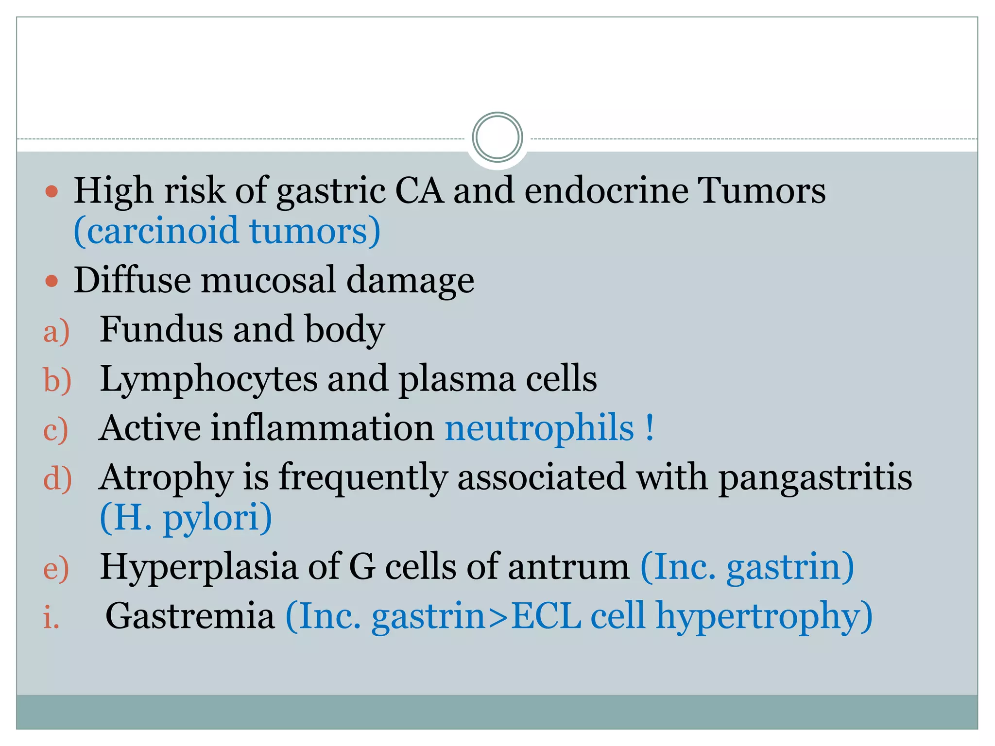 Benign diseases of stomach and management | PPTX