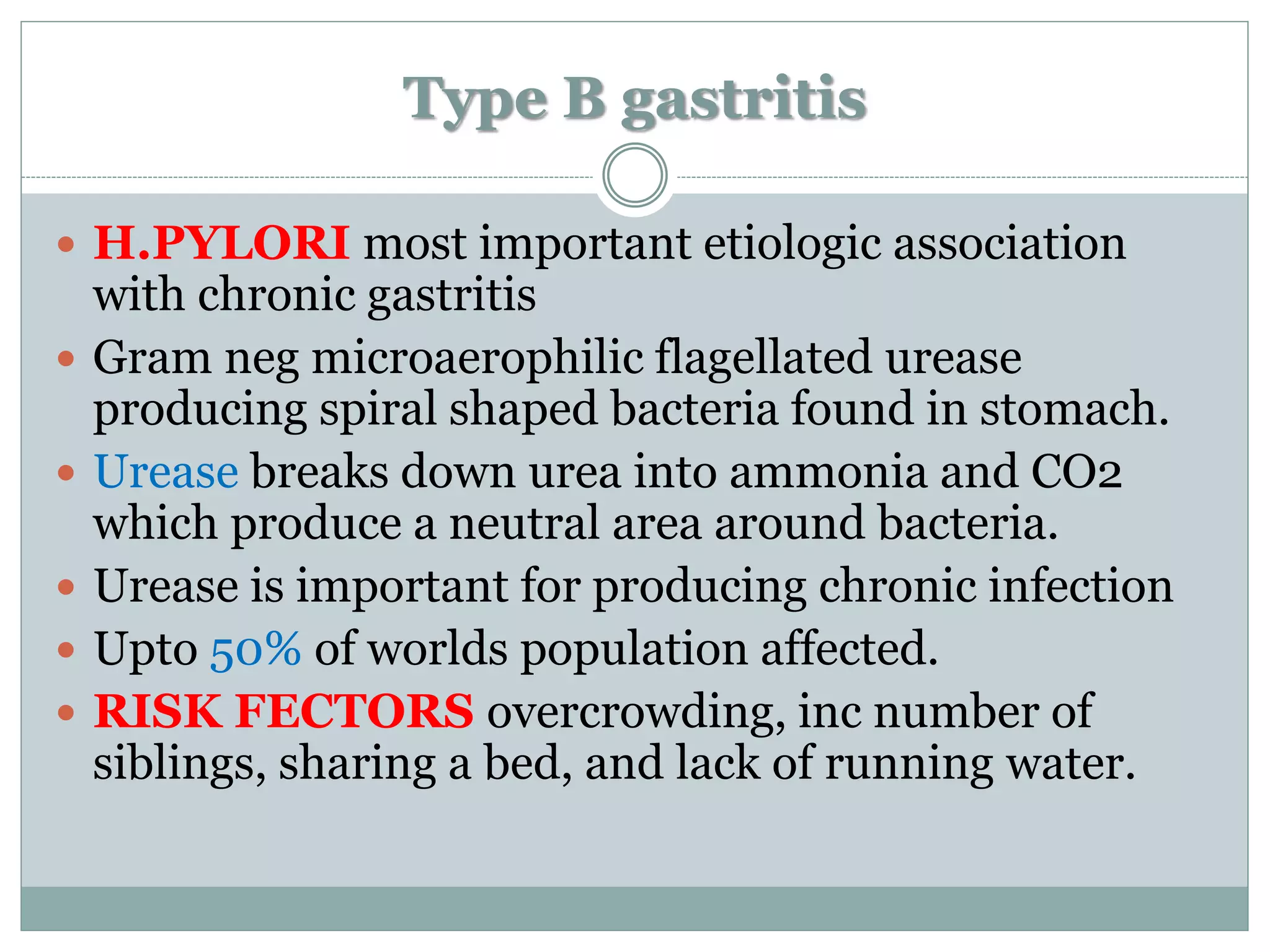 Benign diseases of stomach and management | PPTX