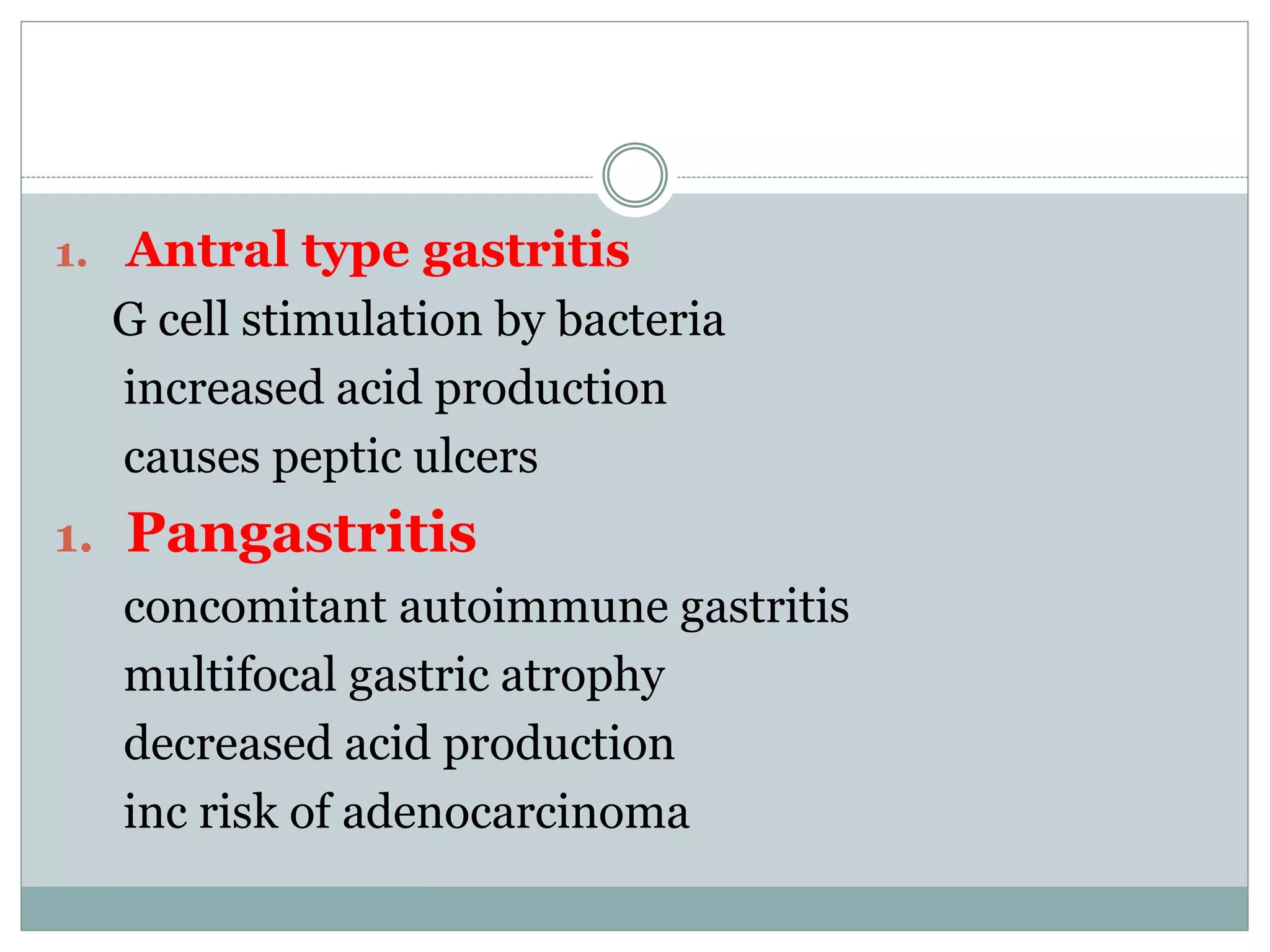 Benign diseases of stomach and management | PPTX