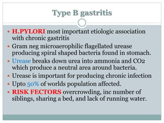 Benign diseases of stomach and management | PPTX