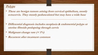 benign diseseDDDDDDDDDDDD of cervix.pptx
