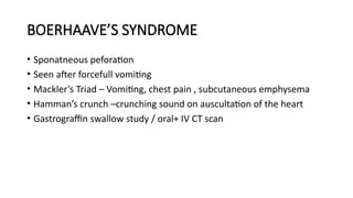 BENIGN DISORDERS OF OESOPHAGUS AND ITS MANAGEMENT.pptx | Digestive ...