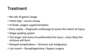 BENIGN DISORDERS OF OESOPHAGUS AND ITS MANAGEMENT.pptx