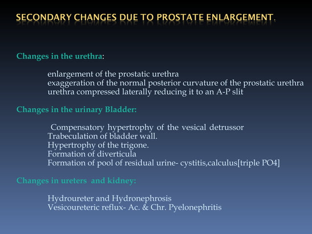 Benign Enlargement Of The Prostate | PPT | Reproductive Health ...