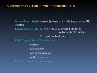 Benign Enlargement Of The Prostate | PPT