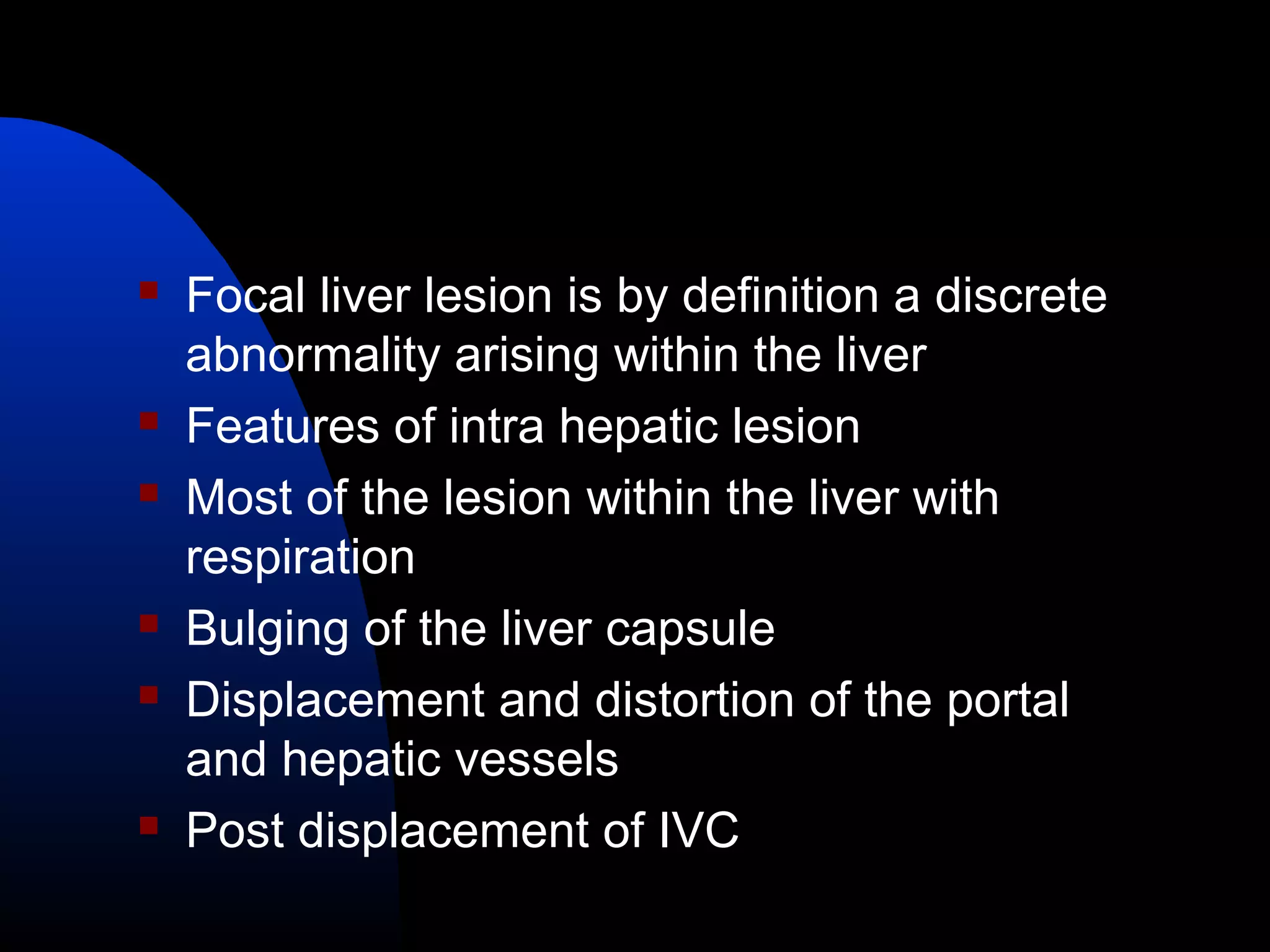imaging of benign hepatic masses | PPT