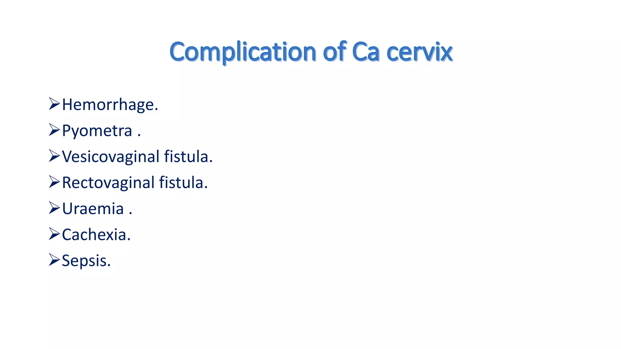 Homoeopathic point of view Benign lesion of the Cervix & Malignancy of ...