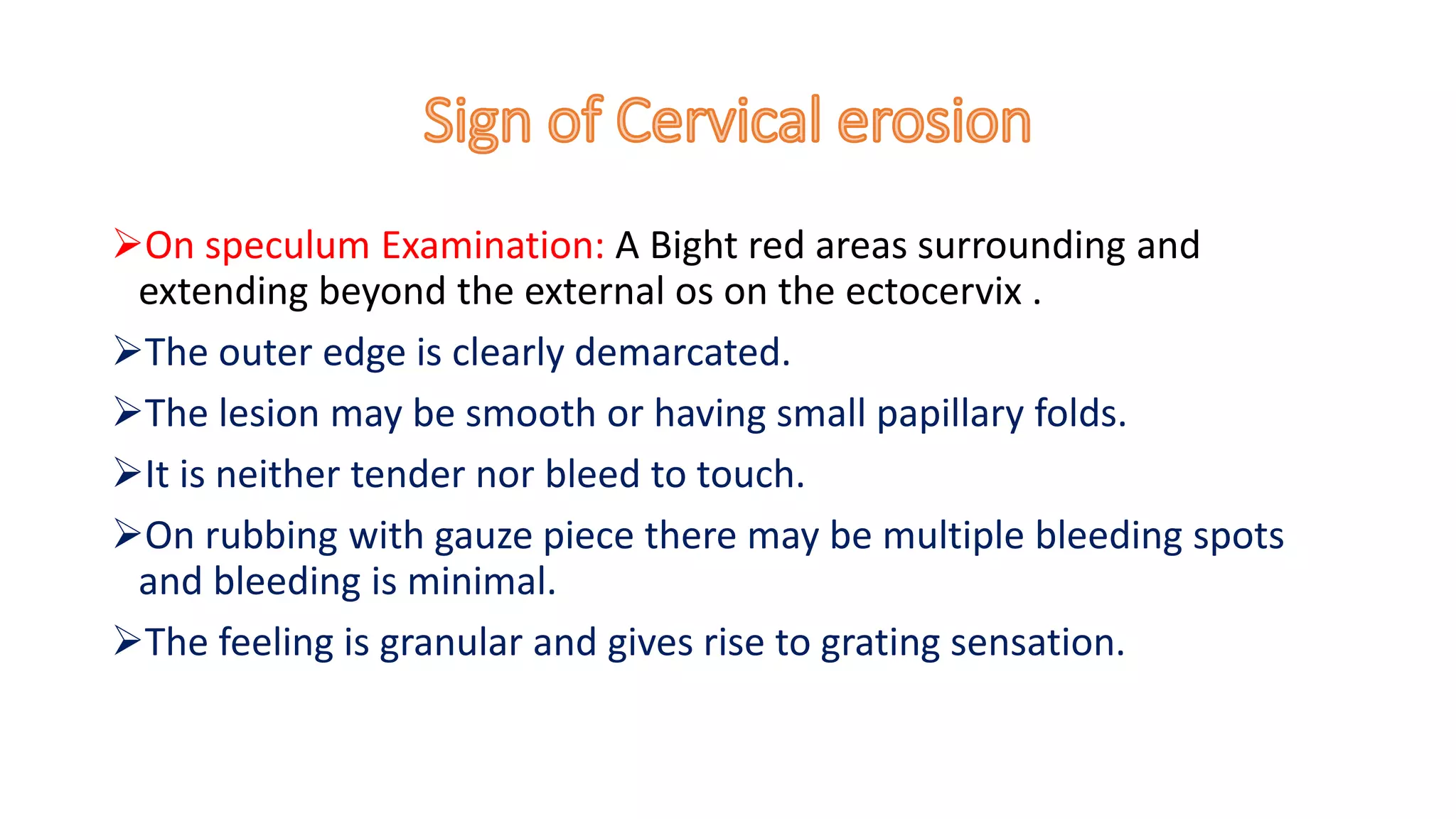 Homoeopathic point of view Benign lesion of the Cervix & Malignancy of ...