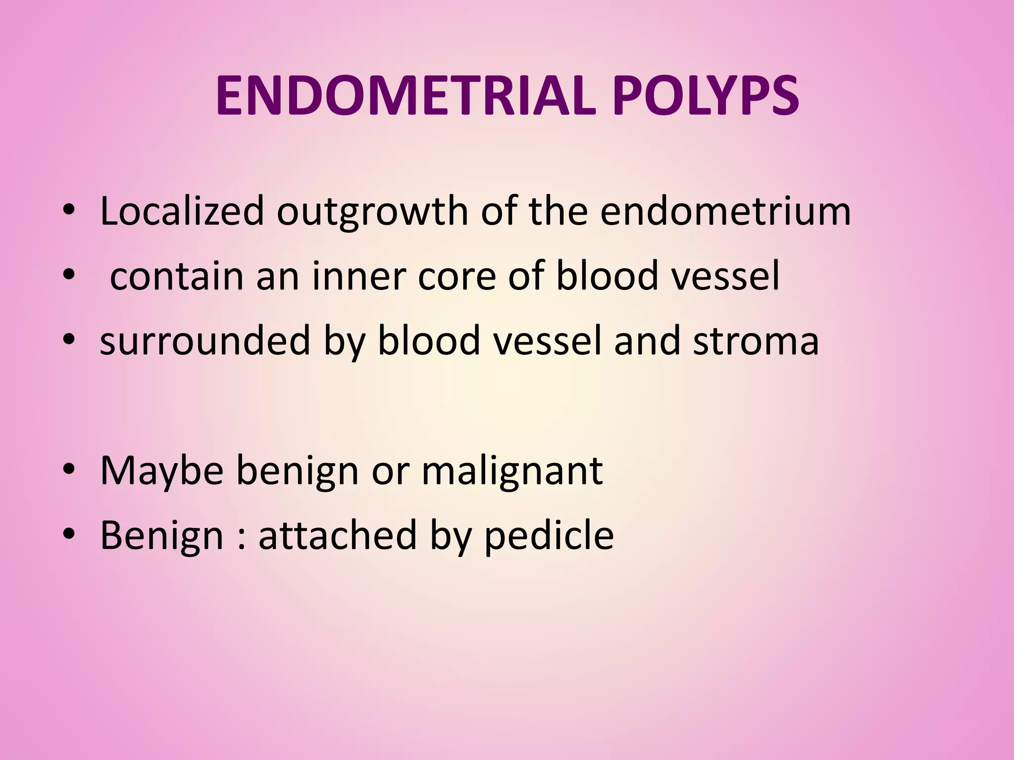 Benign lesion of the uterus | PPTX
