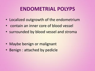 Benign lesion of the uterus | PPTX