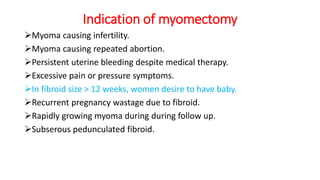 Benign lesion of the uterus | PPT