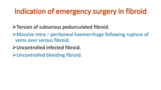Benign lesion of the uterus | PPT