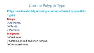 Benign lesion of the uterus | PPT