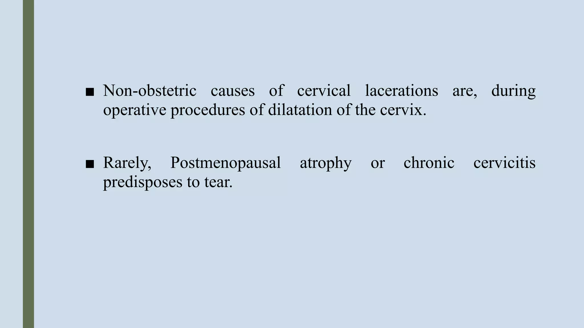 Benign lesions of cervix | PPTX