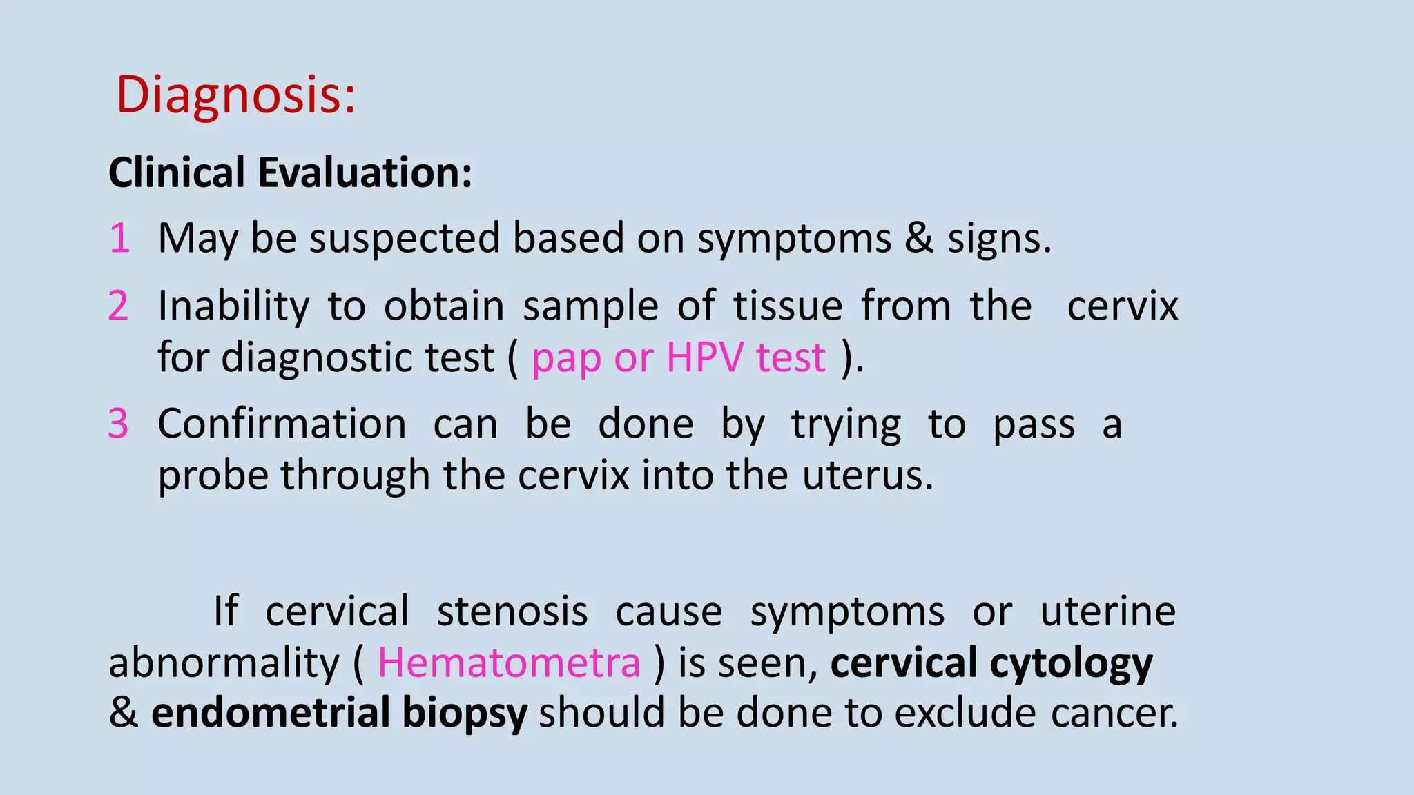 Benign lesions of cervix | PPTX