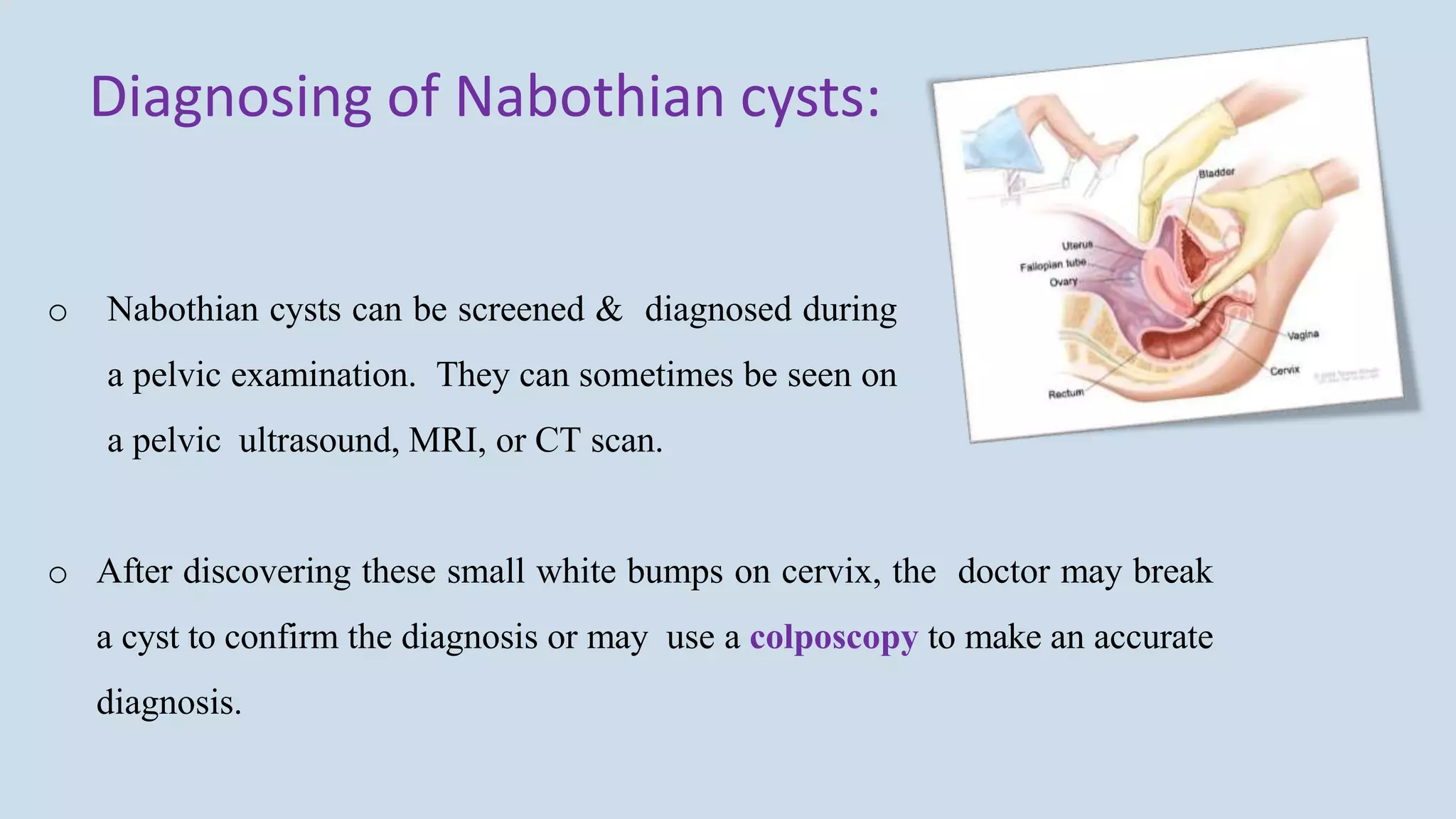 Benign lesions of cervix | PPTX