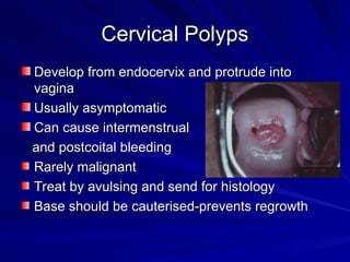 benignlesionsofthecervixvaginaandvulva-120205030502-phpapp02.ppt