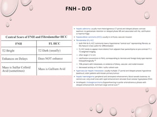 Imaging of benign focal lesions of the Liver | PPTX