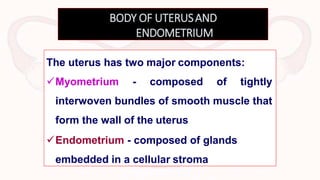Benign lesions of uterus | PPTX