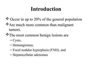 Benign Liver Lesion surgery department.pptx