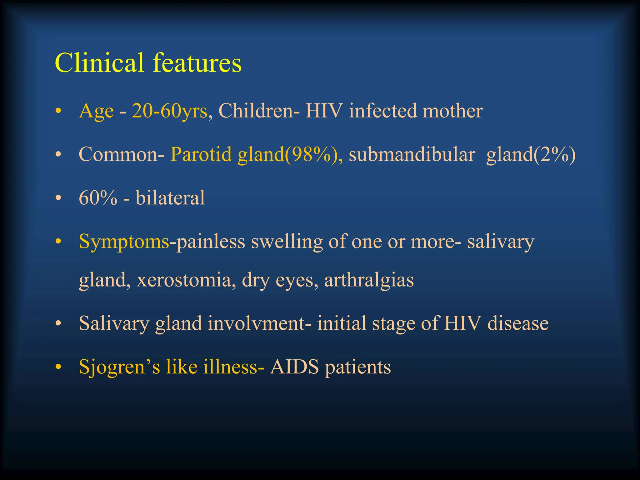 Benign lymphoepithelial-03.ppt lesions.. | PPT