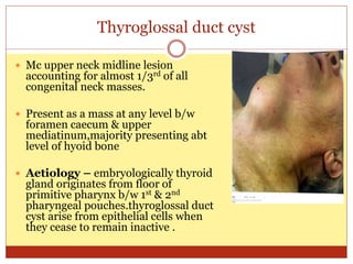 presentation of benign neck diseases by dr. falaq faiyaz | PPTX