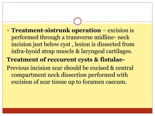 presentation of benign neck diseases by dr. falaq faiyaz | PPTX