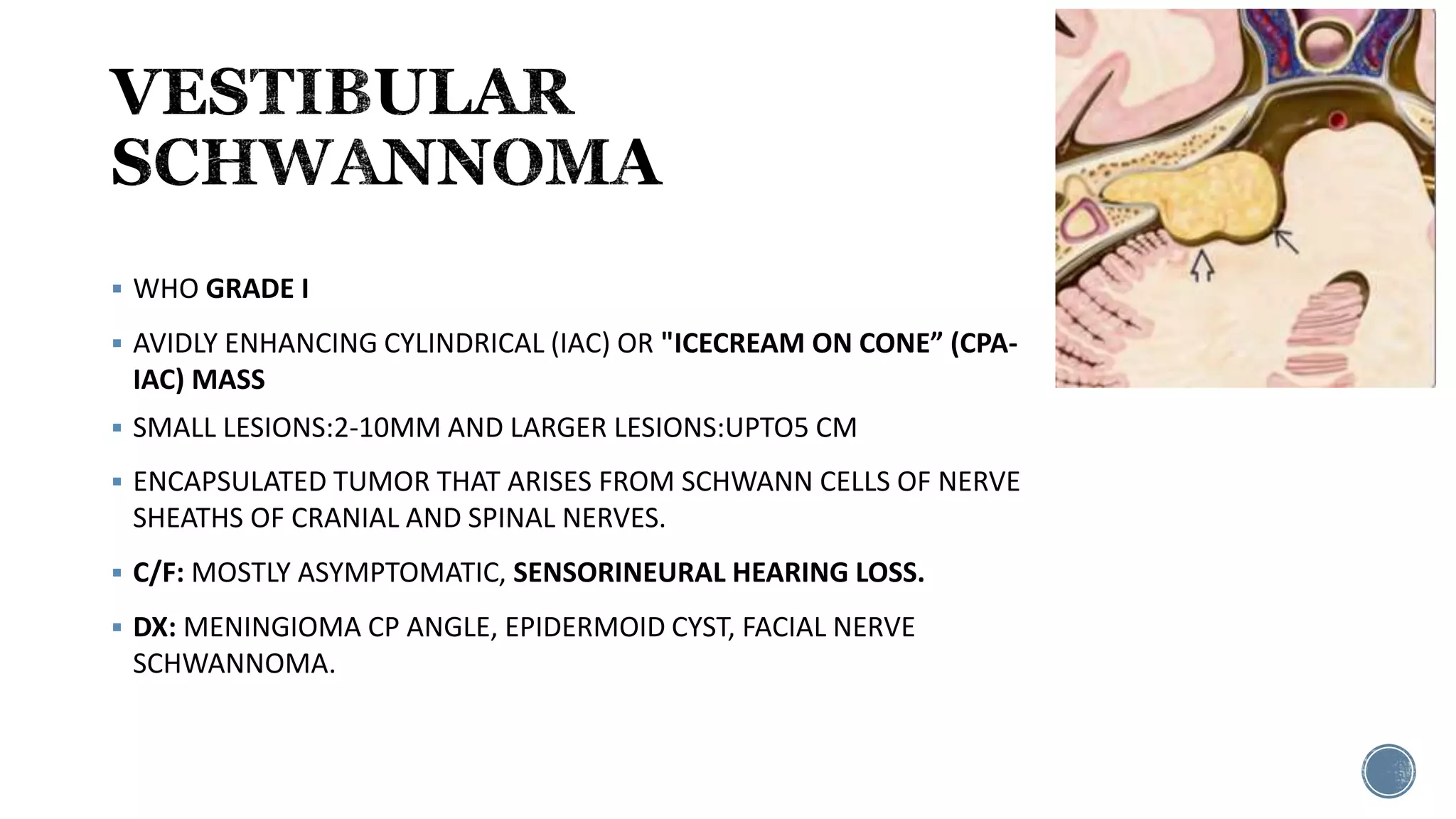 Benign neoplastic lesions of brain | PPT