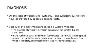Benign paroxysmal positional vertigo | PPT