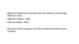 Benign paroxysmal positional vertigo | PPTX