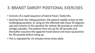 Benign paroxysmal positional vertigo | PPTX