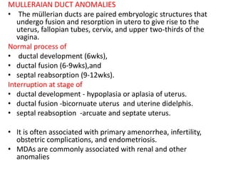Benign pelvic diseases in females 2 | PPTX